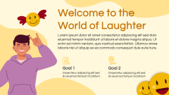 Free - Laughter Therapy Workshop PowerPoint and Google Slides Template ...