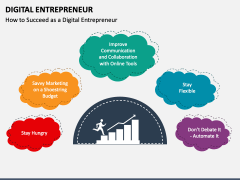 Digital Entrepreneur PowerPoint and Google Slides Template - PPT Slides