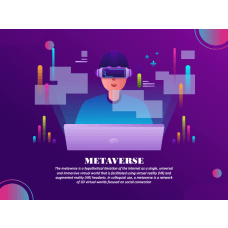 NFT Vs Metaverse PowerPoint Template and Google Slides Theme