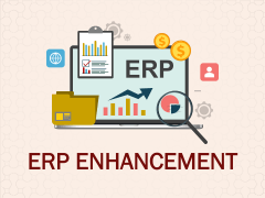 ERP Enhancement PowerPoint and Google Slides Template - PPT Slides