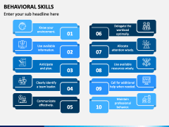 Behavioral Skills PowerPoint and Google Slides Template - PPT Slides