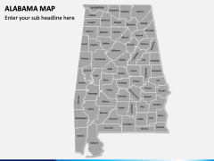 Alabama Map for PowerPoint and Google Slides - PPT Slides