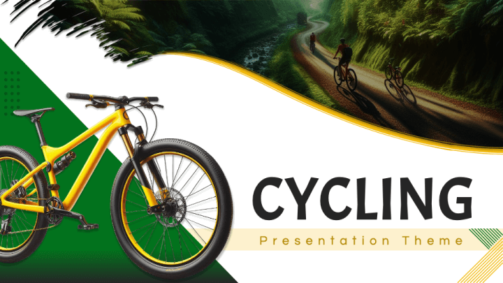 Free - Cycling Theme for PowerPoint and Google Slides - PPT Slides