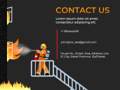 Free - Fire Fighting Presentation Template for PowerPoint and Google Slides