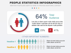 People Statistics Infographics for PowerPoint and Google Slides