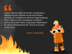 Free - Fire Fighting Presentation Template for PowerPoint and Google Slides