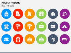 Property Icons for PowerPoint and Google Slides - PPT Slides