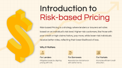 Risk Based Pricing PowerPoint and Google Slides Template - PPT Slides
