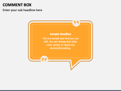 Comment Box for PowerPoint and Google Slides - PPT Slides