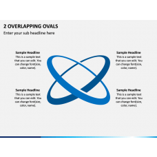 2 Interlocking Circles PPT Slide