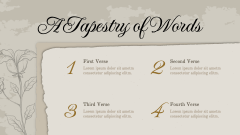 Free - Poetry Theme for PowerPoint and Google Slides - PPT Slides