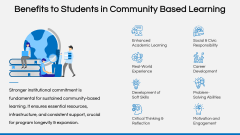 Community Based Learning PowerPoint and Google Slides Template - PPT Slides