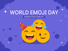 Free - World Emoji Day PowerPoint Template and Google Slides Theme