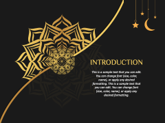 Free - Islamic Presentation Theme for PowerPoint and Google Slides