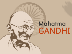 Free - Mahatma Gandhi PowerPoint and Google Slides Template - PPT Slides