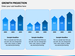 Growth Projection PowerPoint and Google Slides Template - PPT Slides