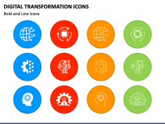 Digital Transformation Icons for PowerPoint and Google Slides - PPT Slides