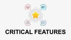 Critical Features PowerPoint and Google Slides Template - PPT Slides