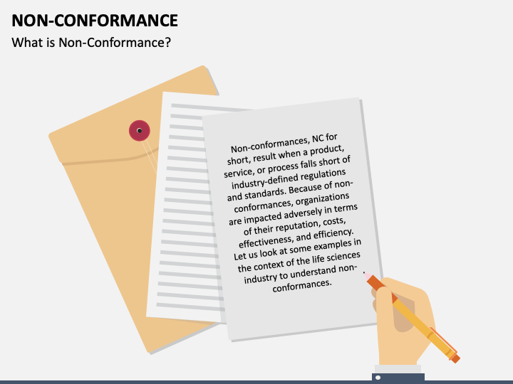 Non-Conformance PowerPoint and Google Slides Template - PPT Slides