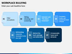 Workplace Bullying PowerPoint and Google Slides Template - PPT Slides