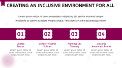 Free - Diversity and Gender Workshop PowerPoint and Google Slides Template