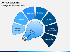 Agile Coaching PowerPoint and Google Slides Template - PPT Slides