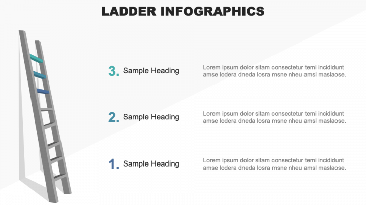 Ladder Infographics for PowerPoint and Google Slides - PPT Slides