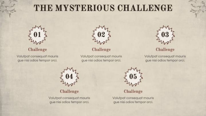 Free - Vintage Style Presentation Theme for PowerPoint and Google ...