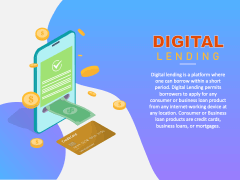 Digital Lending PowerPoint and Google Slides Template - PPT Slides