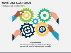 Workforce Illustration for PowerPoint and Google Slides - PPT Slides