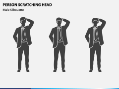 Person Scratching Head Illustration for PowerPoint and Google Slides ...