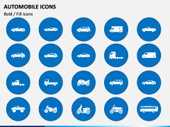 Automobile Icons for PowerPoint and Google Slides - PPT Slides