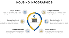 Housing Infographics for PowerPoint and Google Slides Template - PPT Slides