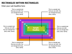 Rectangles within Rectangles PowerPoint Template - PPT Slides