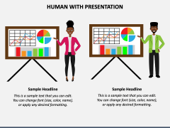 Human with Presentation for PowerPoint and Google Slides - PPT Slides