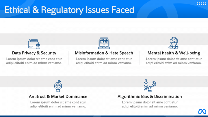 Free - Meta Case Study PowerPoint and Google Slides Template - PPT Slides