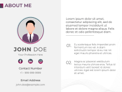 Free - Creative Resume PowerPoint Template and Google Slides Theme