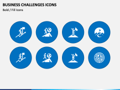 Business Challenges Icons for PowerPoint and Google Slides - PPT Slides