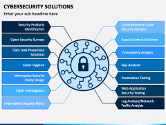 Cybersecurity Solutions PowerPoint and Google Slides Template - PPT Slides