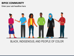 BIPOC Community Illustration for PowerPoint and Google Slides - PPT Slides