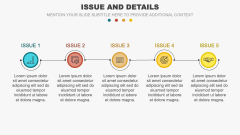 Issue and Details PowerPoint and Google Slides Template - PPT Slides