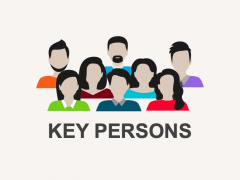 Key Persons PowerPoint and Google Slides Template - PPT Slides