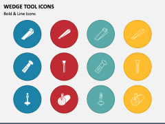 Wedge Tool Icons for PowerPoint and Google Slides - PPT Slides