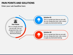Pain Points and Solutions PowerPoint and Google Slides Template - PPT Slides
