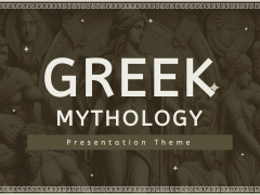 Free - Greek Mythology Presentation Theme for PowerPoint and Google Slides