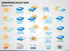 Free - Free - Free - Kozhikode / Calicut Map for PowerPoint and Google ...