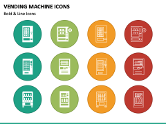 Vending Machine Icons for PowerPoint and Google Slides - PPT Slides