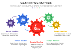 Gear Infographics for PowerPoint and Google Slides