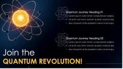 Free - Quantum Physics PowerPoint and Google Slides Template - PPT Slides