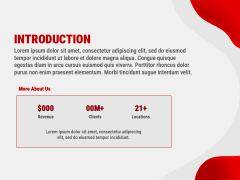 Modern Red Presentation Theme for PowerPoint and Google Slides - PPT Slides